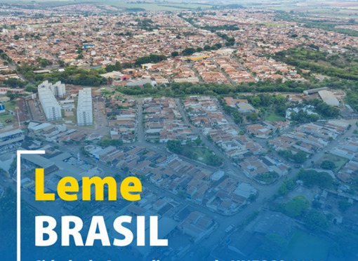 Leme é um dos municípios do Brasil que passam a integrar a Rede Global ...